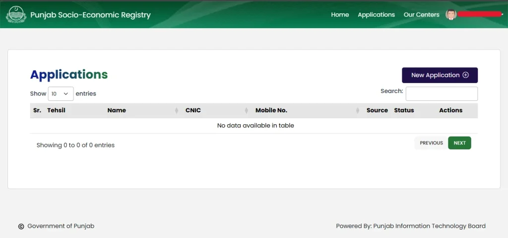 PSER Survey (پی ایس ای آر) Online Registration (New) - 2025